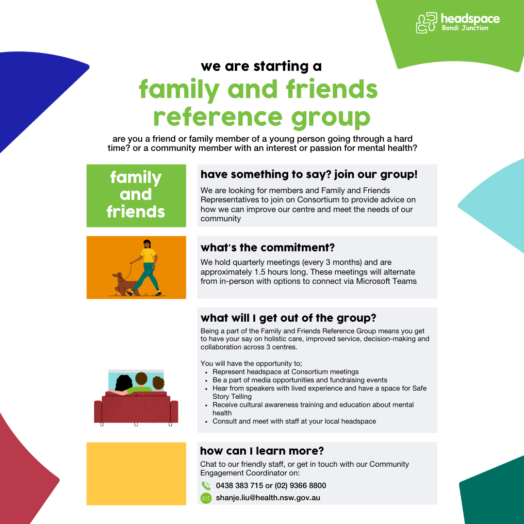 Family and Friends Reference Group Recruitment!