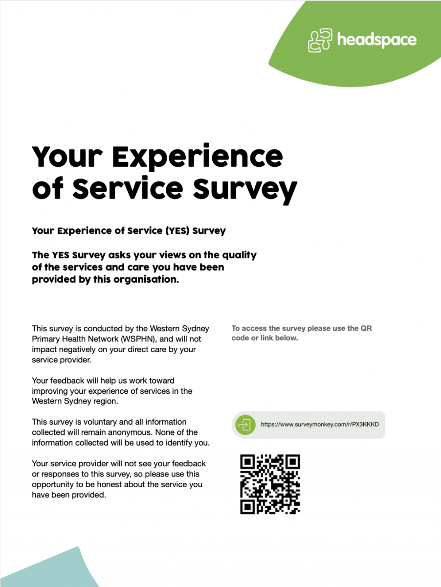 Your Experience of Service Survey