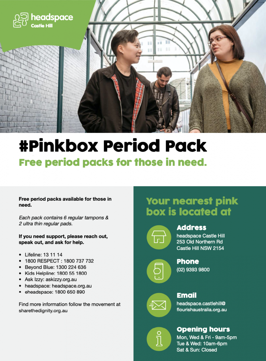 #Pinkbox Period Pack Dispenser