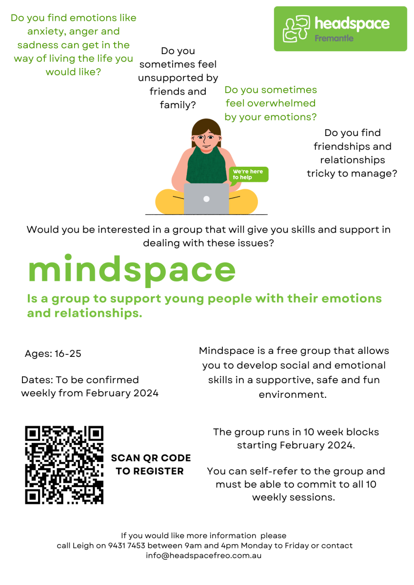 Mindspace – A group to support young people with their emotions and ...