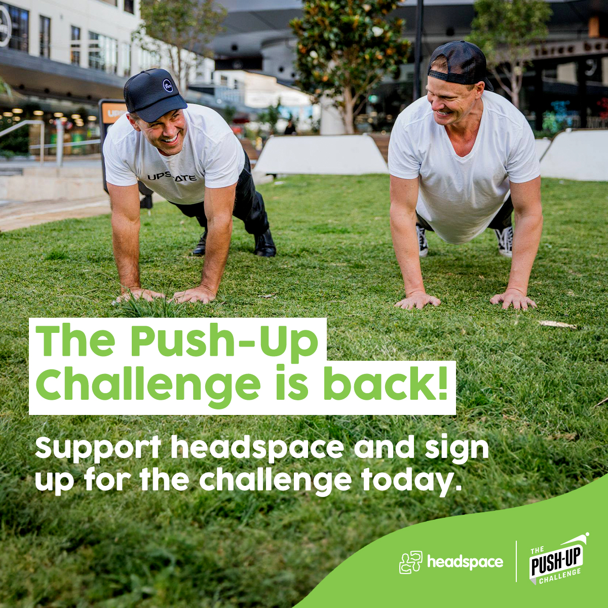 Support headspace and sign up for the Push-Up Challenge today!