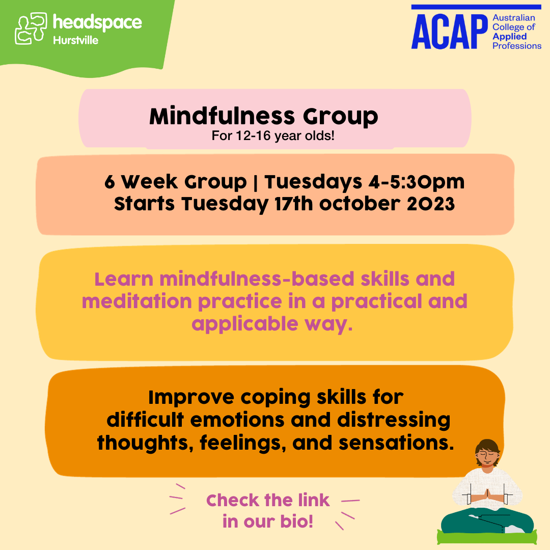 Mindfulness Social Group!