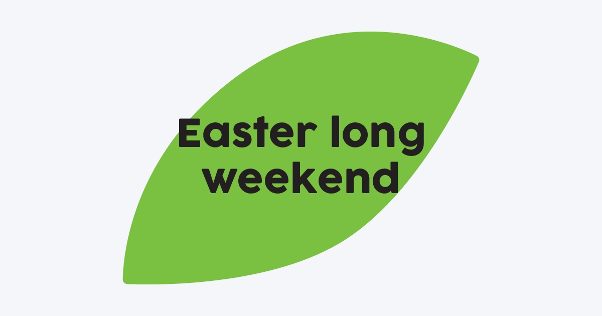 Easter Long Weekend 2020