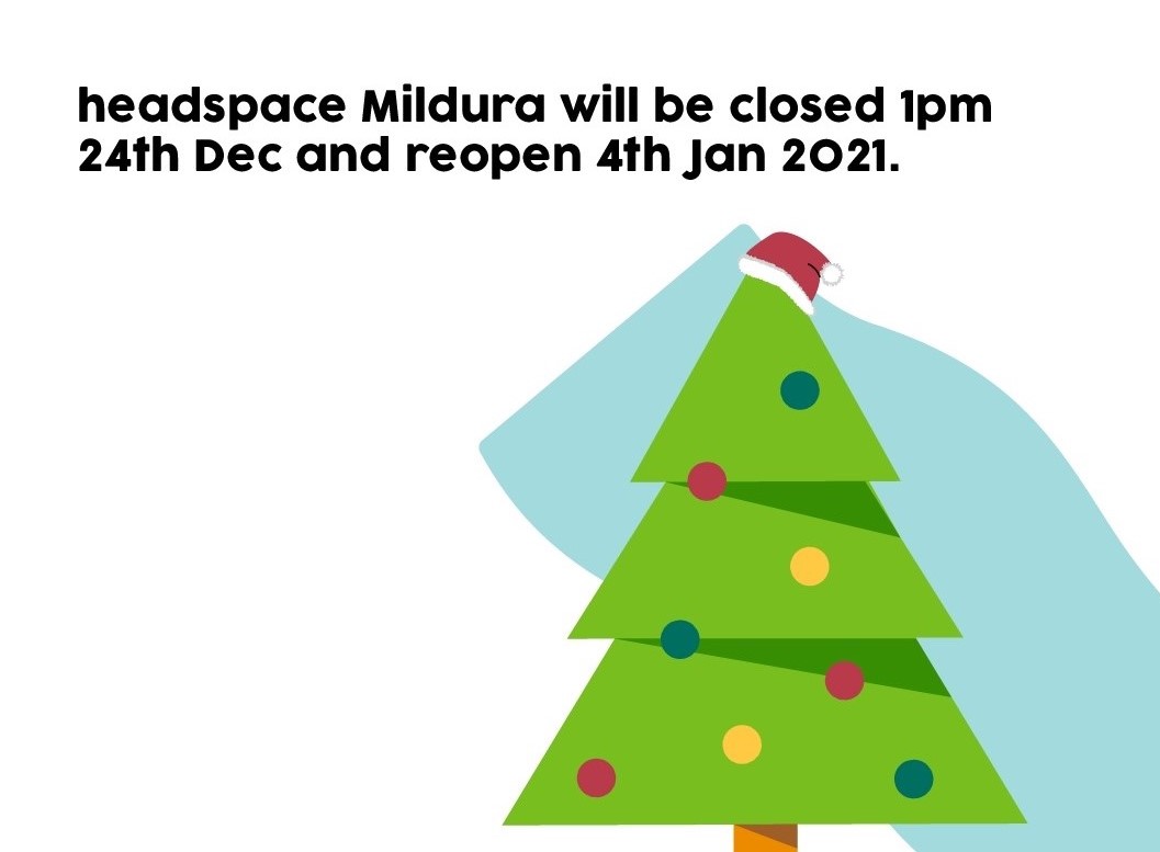 Centre closure times during the holidays