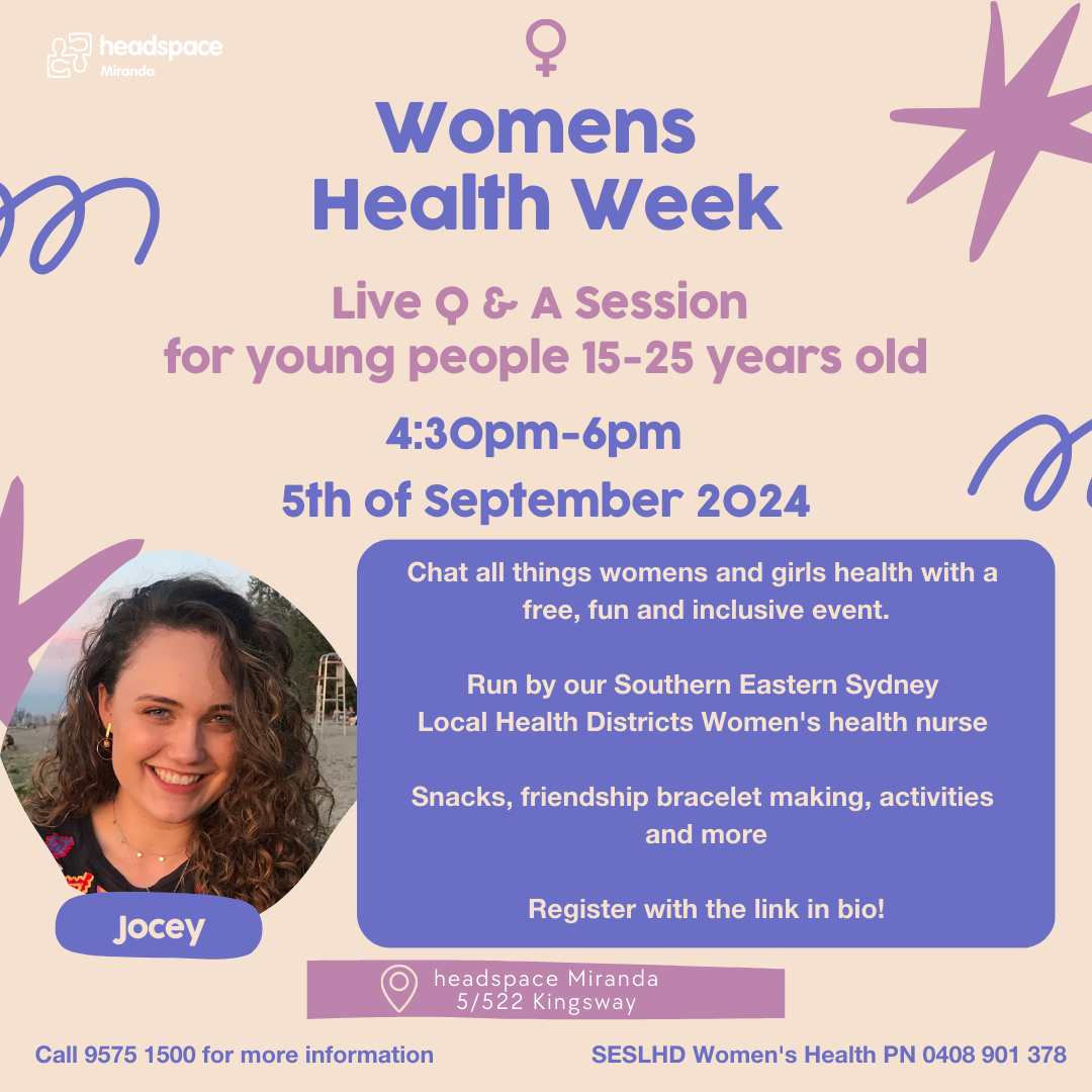 Womens Health Week Event