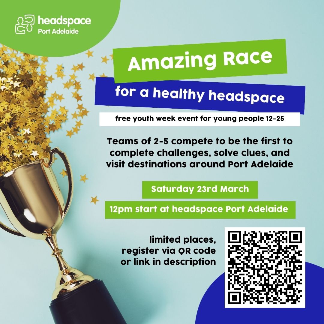 Amazing race for a healthy headspace