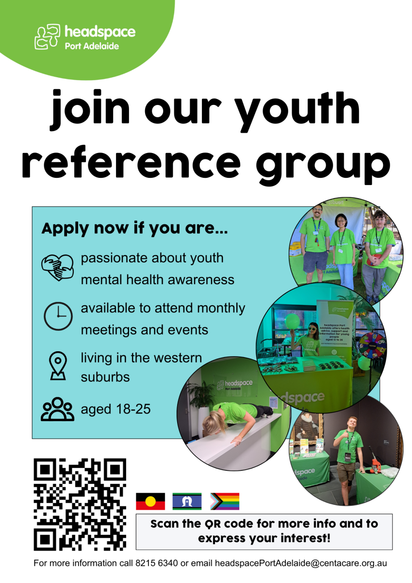 Youth Reference Group Applications Open Now!