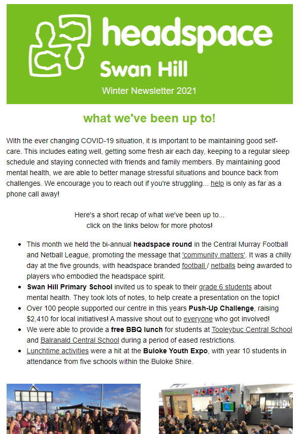 Winter Newsletter 2021